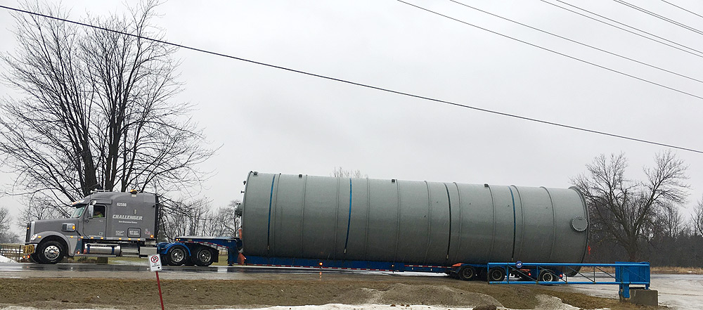Smith Steel Fabrication - Eight Tanks for Winter Storage of Tallow